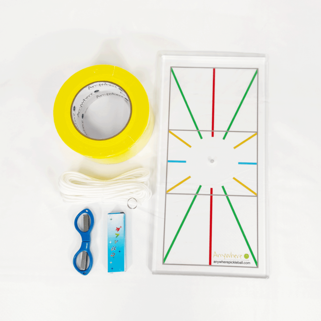 Anywhere Pickleball Protractor - Create a Court in 5 Minutes | Anywhere ...